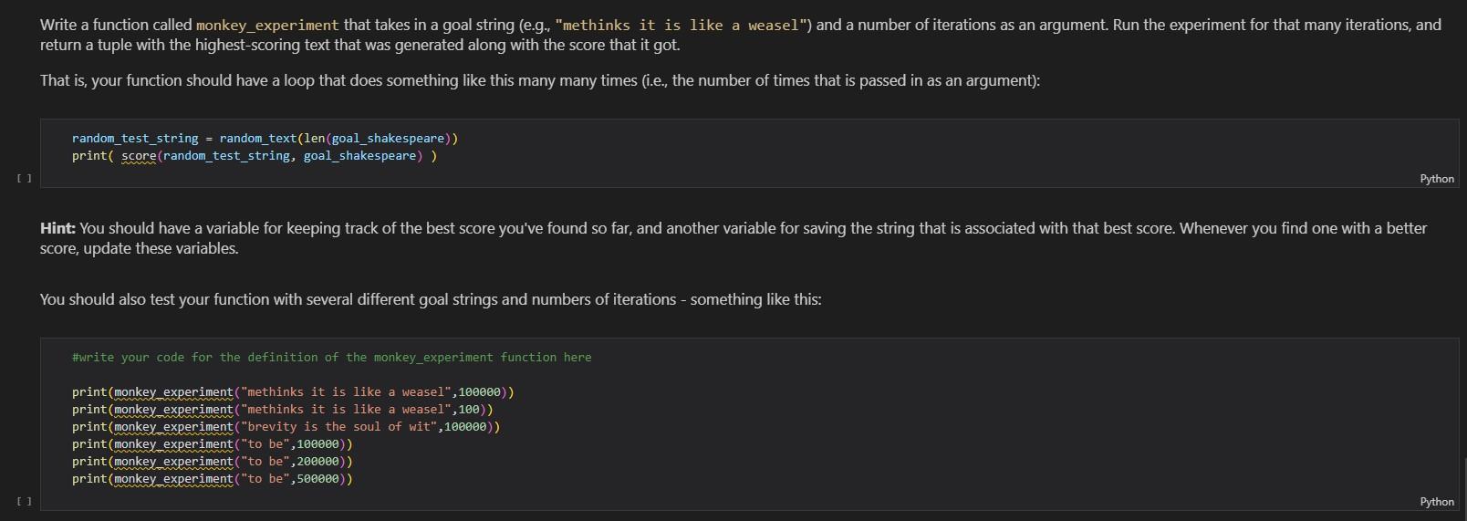 Solved return a tuple with the highest-scoring text that was | Chegg.com