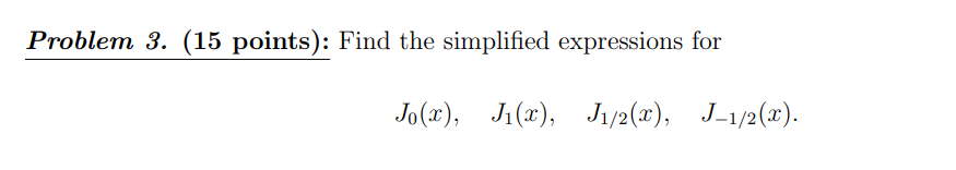 Solved Problem 3. (15 points): Find the simplified | Chegg.com