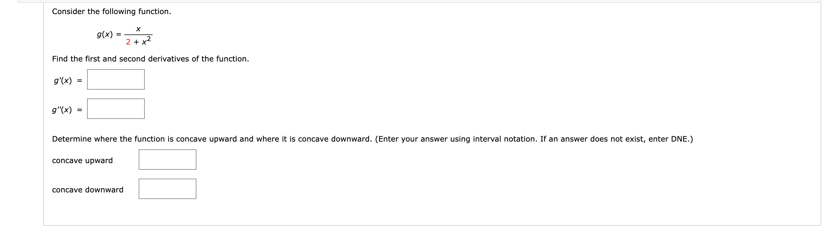 Solved Consider the following function. g(x)=−x2+5x+5 Find | Chegg.com
