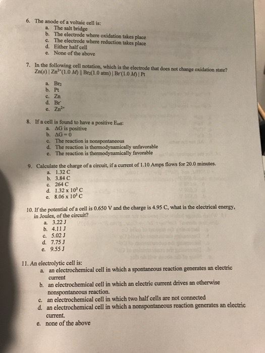 Solved 1. In which pair of compounds does the noted element | Chegg.com