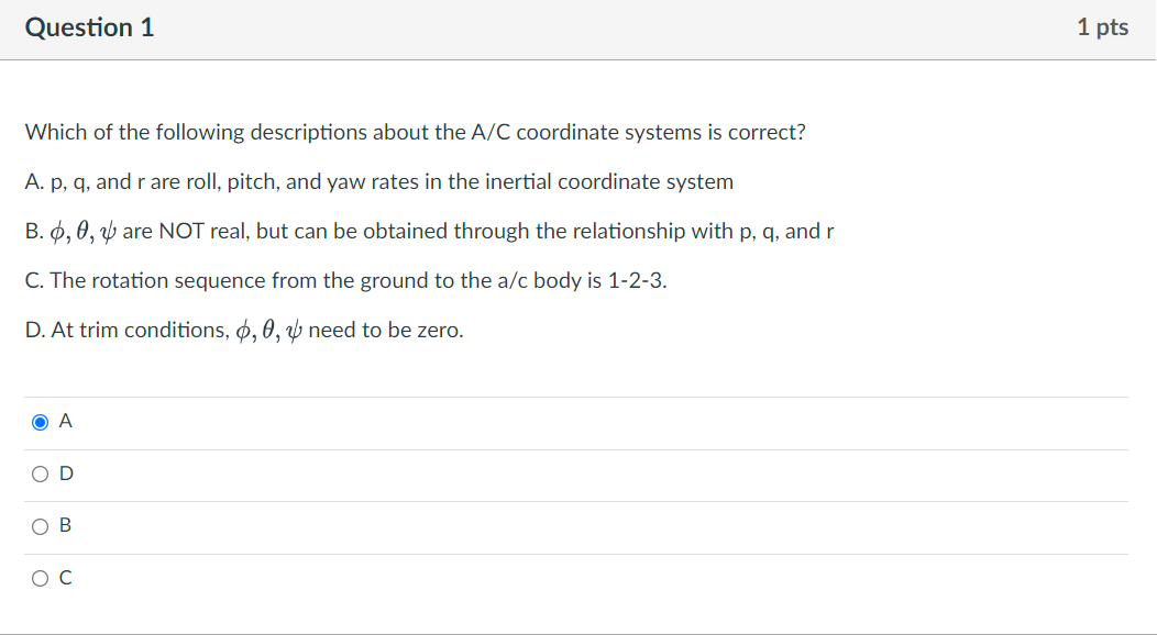 Solved Which of the following descriptions about the A/C | Chegg.com