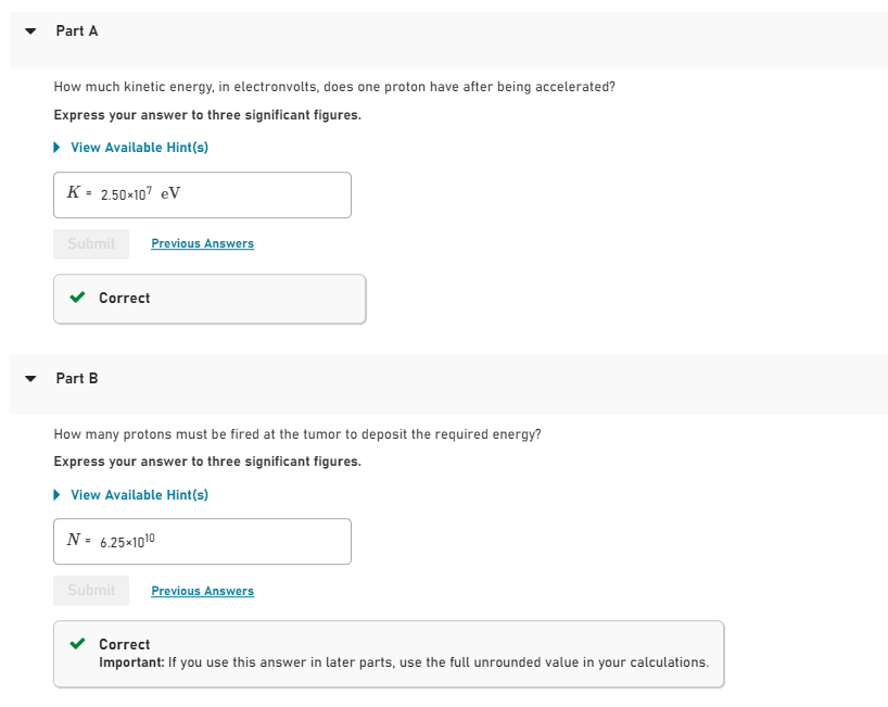 Solved Please give the NUMERICAL answer for part C. I have | Chegg.com
