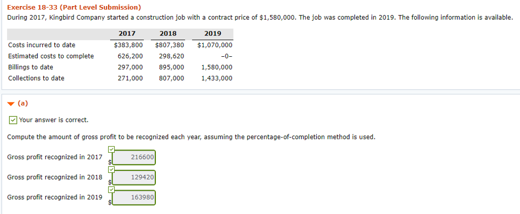 Solved Exercise 18-33 (Part Level Submission) During 2017, | Chegg.com