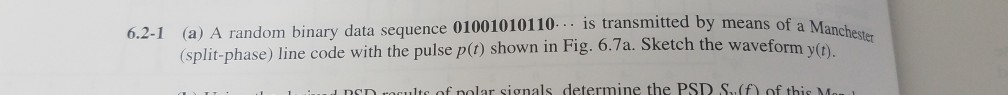 62 1 A A Random Binary Data Sequence 01001010110