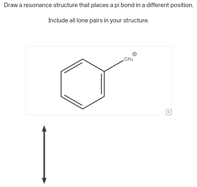 Solved Draw a resonance structure that places a pi bond in a | Chegg.com