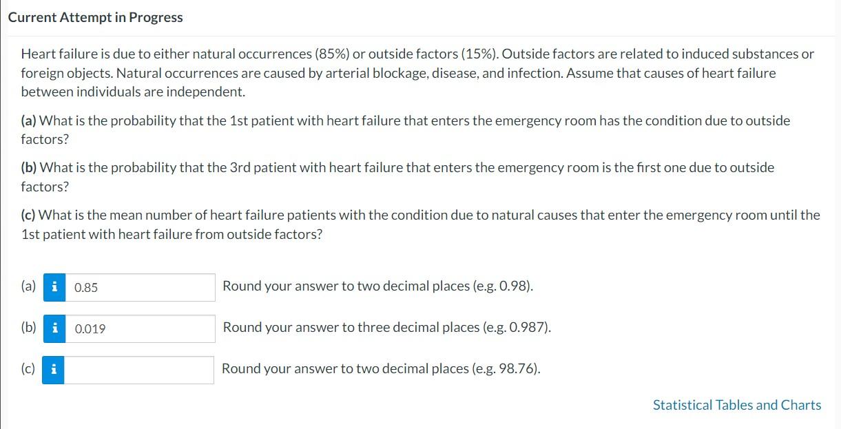 Solved Heart failure is due to either natural occurrences | Chegg.com