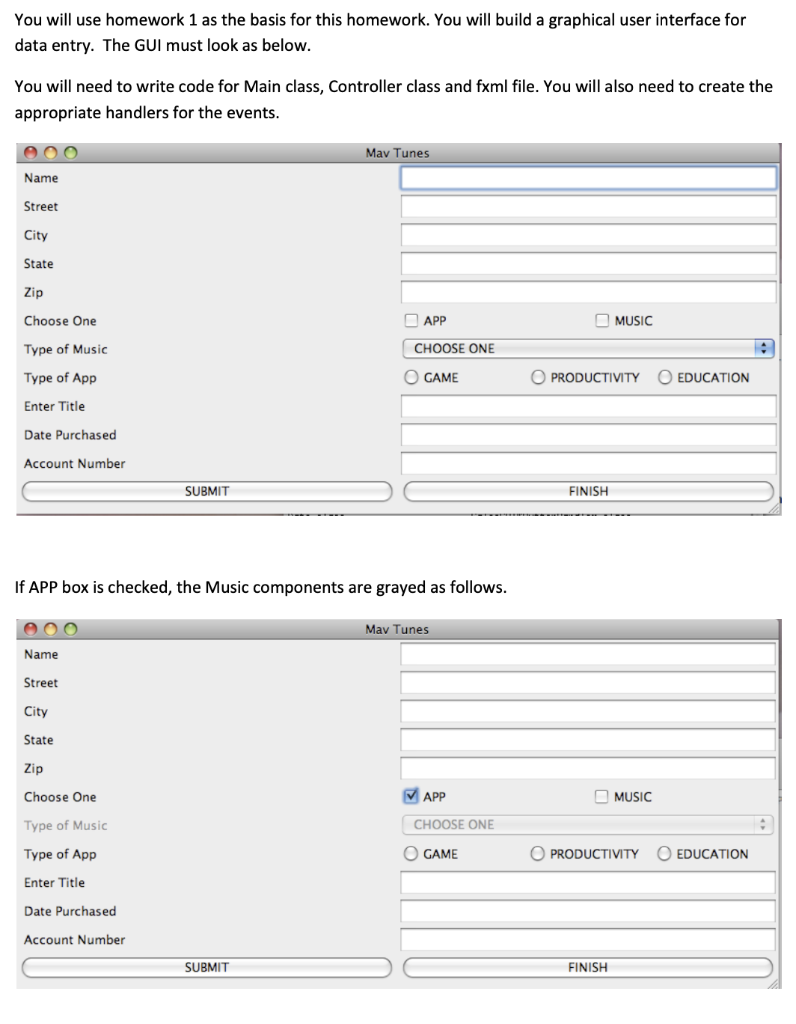Solved You will use homework 1 as the basis for this | Chegg.com