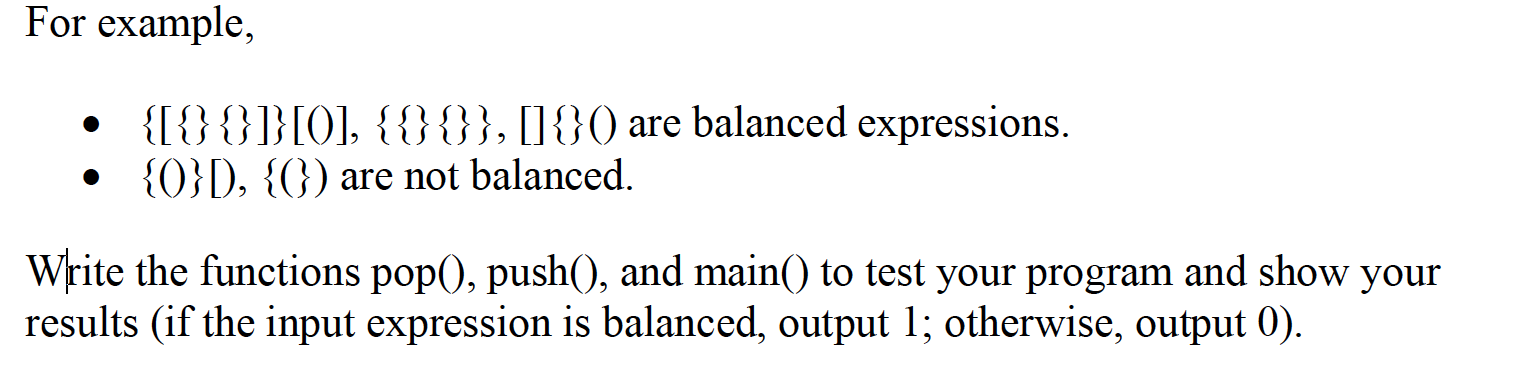 Solved Create a stack to solve the problem: Given a string | Chegg.com