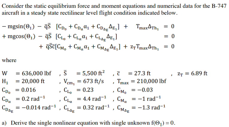 Consider the static equilibrium force and moment | Chegg.com