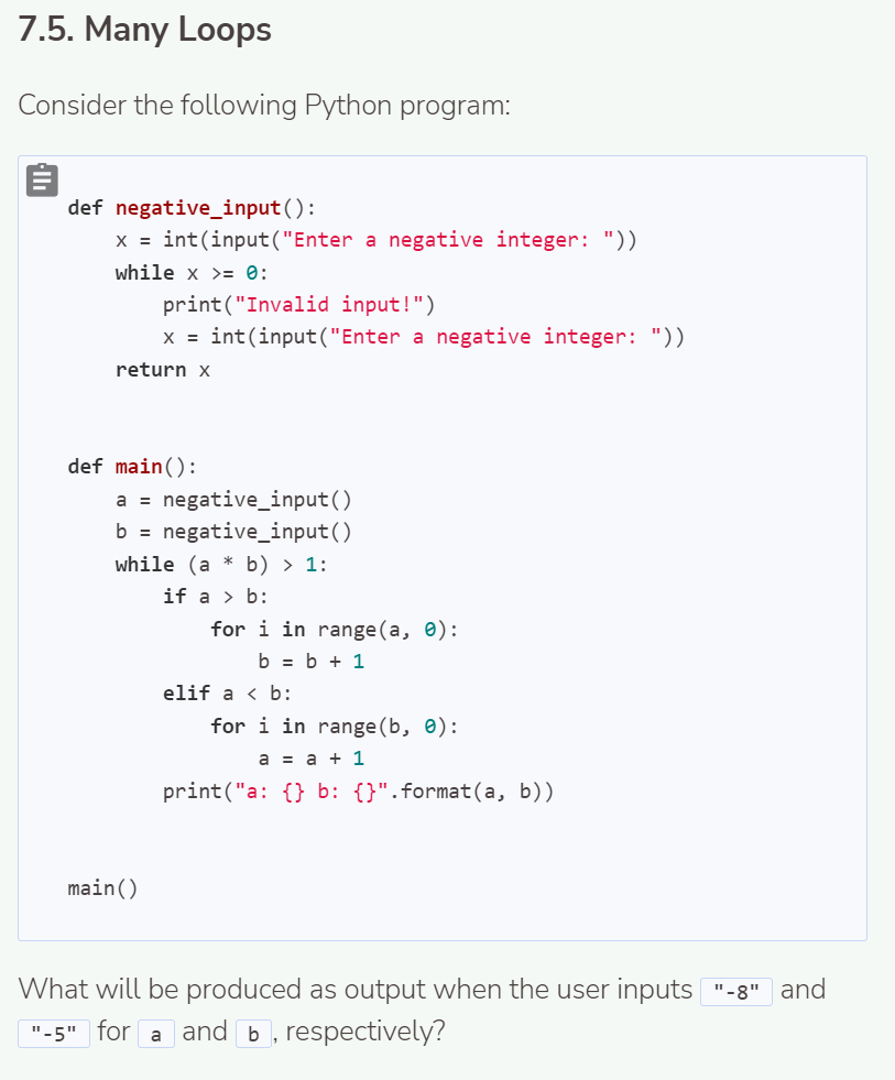 Solved Are there any possible input which will result in an | Chegg.com