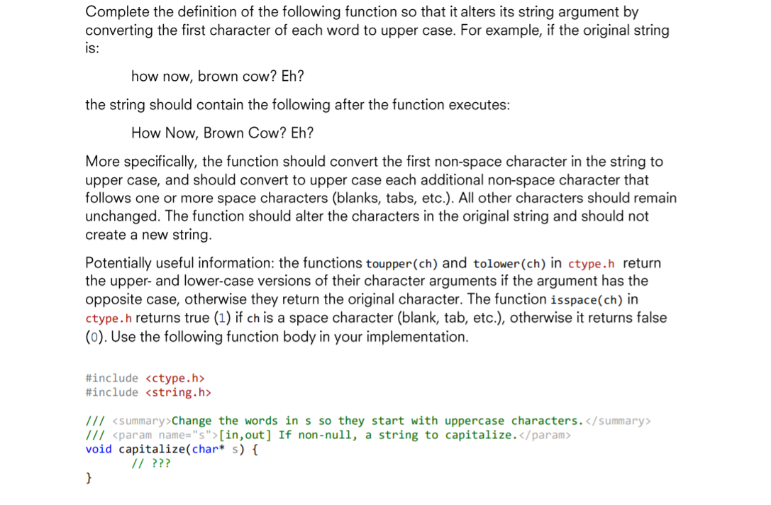 Solved Complete the definition of the following function so | Chegg.com