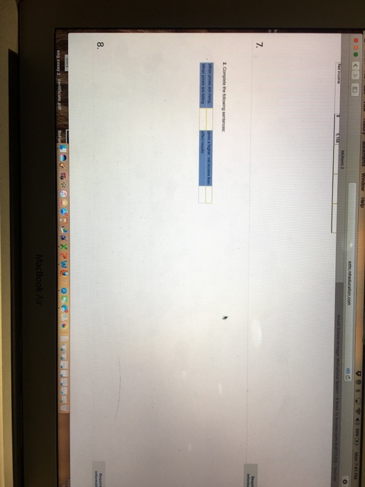 Solved Safari File Edit View History Bookmarks window Help | Chegg.com