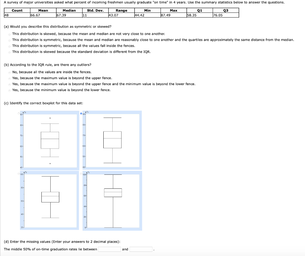 Solved A survey of major universities asked what percent of | Chegg.com