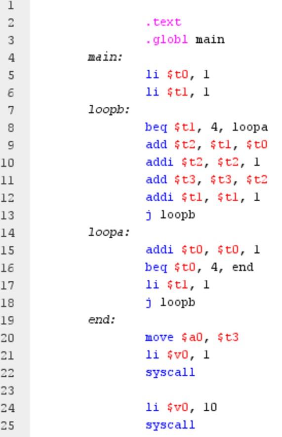 Solved 1 2 .text .globl main 3 4 main: ( 11 000 5 6 li $t0, | Chegg.com