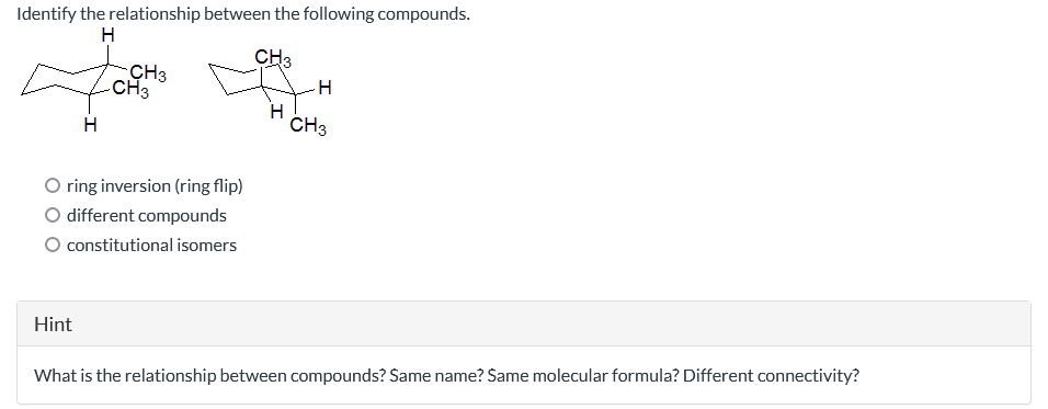 Solved Identify the relationship between the following | Chegg.com