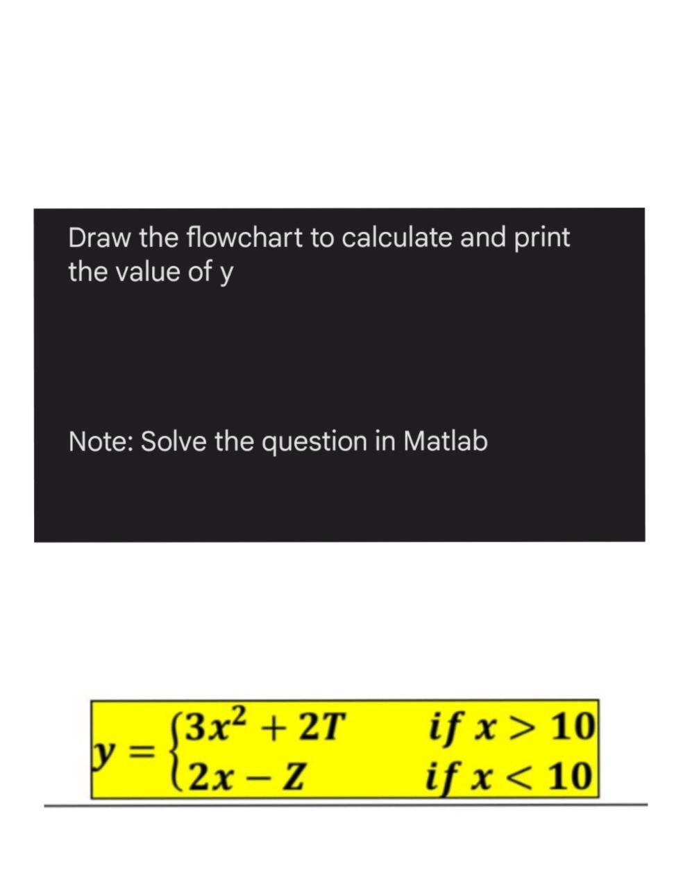 Draw the flowchart to calculate and print the value | Chegg.com