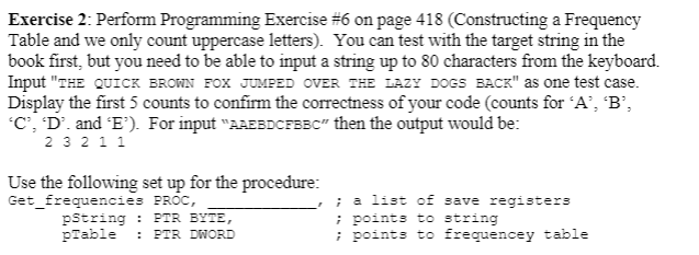 Solved USING IRVINE 32 MASM NO OTHER VARIANTS OF ASM | Chegg.com
