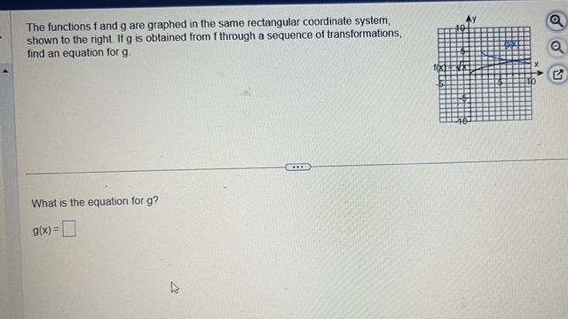 Solved Use transformations of the standard cubic function. | Chegg.com