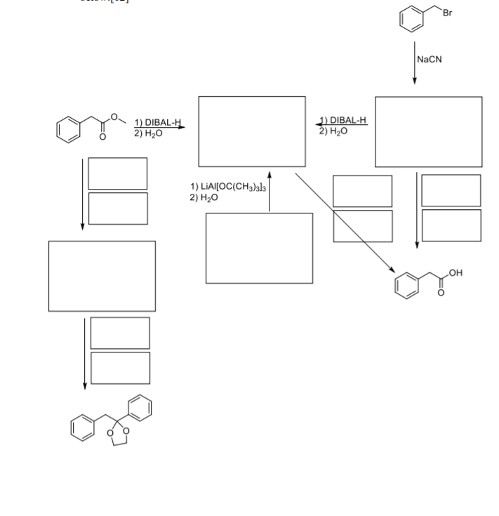 Solved Br NaCN 1) DIBAL-H 2) H20 2) DIBAL-H 2) H20 1) | Chegg.com Solved Br NaCN 1) DIBAL-H 2) H20 2) DIBAL-H 2) H20 1) | Chegg.com