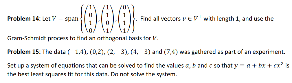Solved Problem 14: Let | Chegg.com