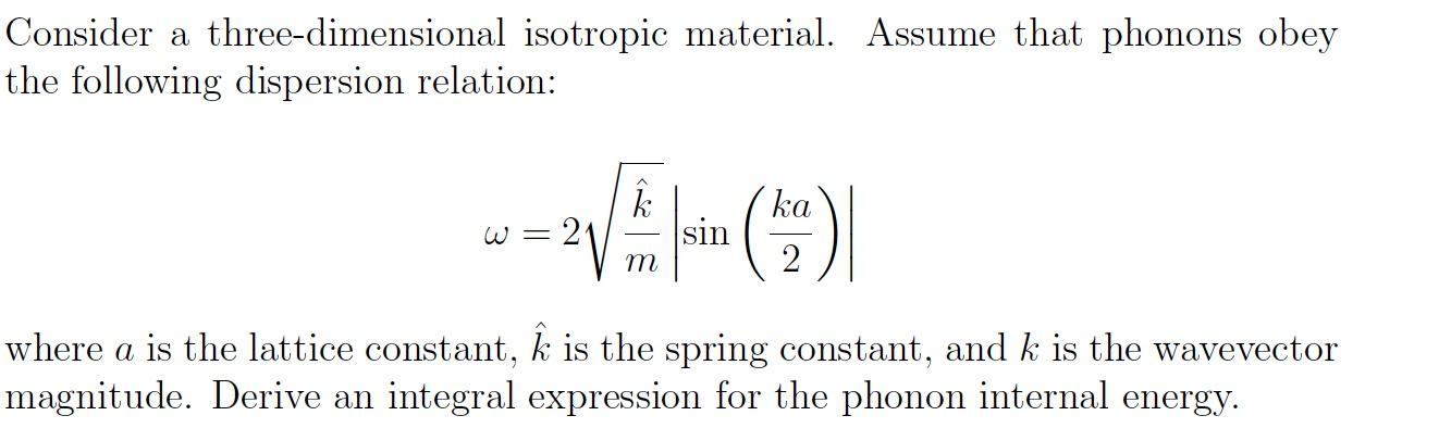 Solved Consider a three-dimensional isotropic material. | Chegg.com