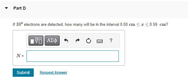 Solved Consider the electron wave function | Chegg.com