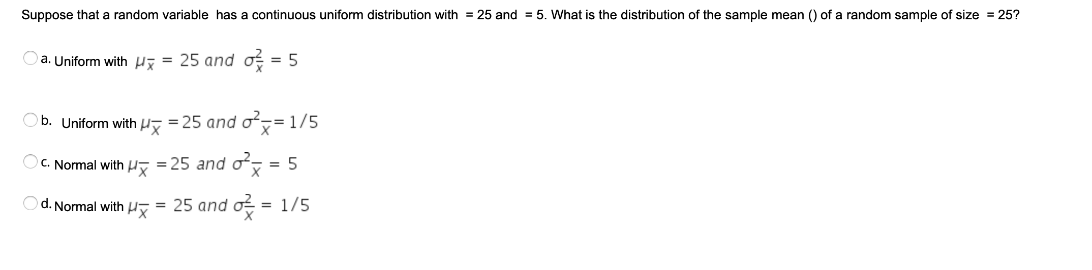 Solved Suppose that a random variable has a continuous | Chegg.com