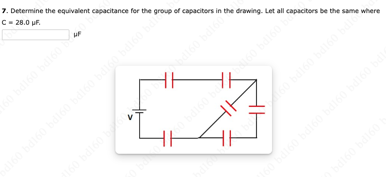 Solved Determine the equivalent capacitance for the group of | Chegg.com