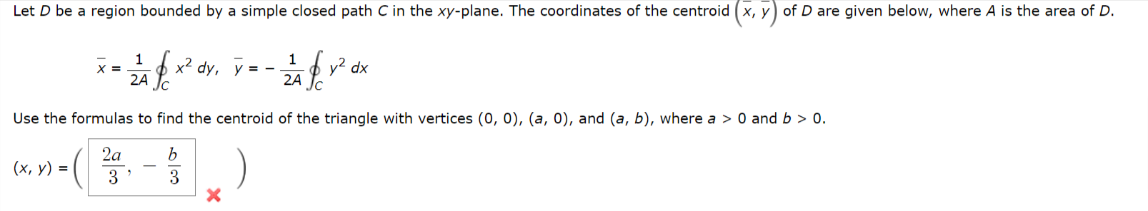 Solved Let D be a region bounded by a simple closed path C | Chegg.com