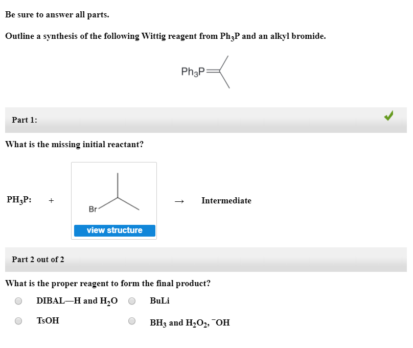 Solved Be sure to answer all parts. Outline a synthesis of | Chegg.com