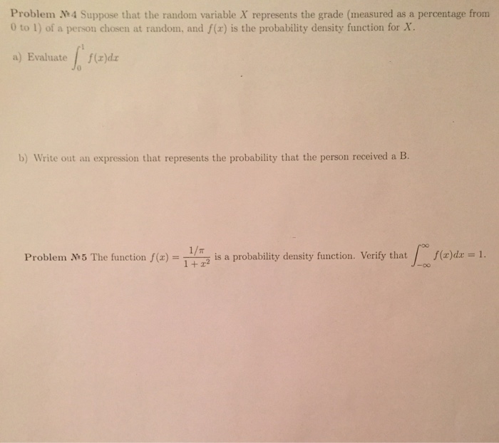 Solved Suppose that the random variable X represents the | Chegg.com