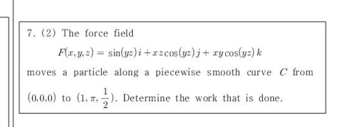 Solved (1) Find a potential function f for the field | Chegg.com