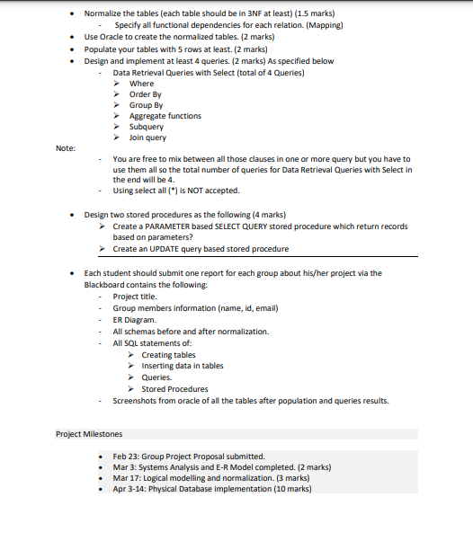 Solved Project Objective: The main goal of this project is | Chegg.com