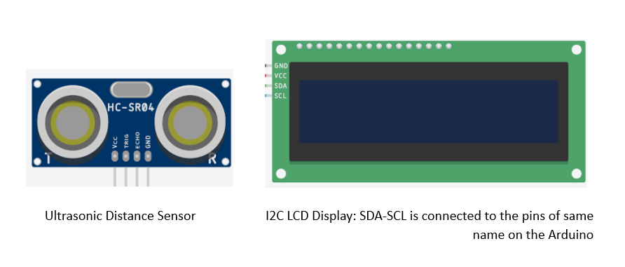 Solved Displaying Ultrasonic Sensor (HC-SR04) distance value | Chegg.com