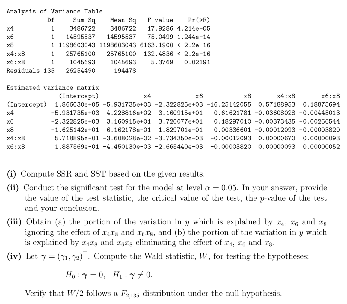 Solved The SMSA data consisting of 141 observations on 10 | Chegg.com