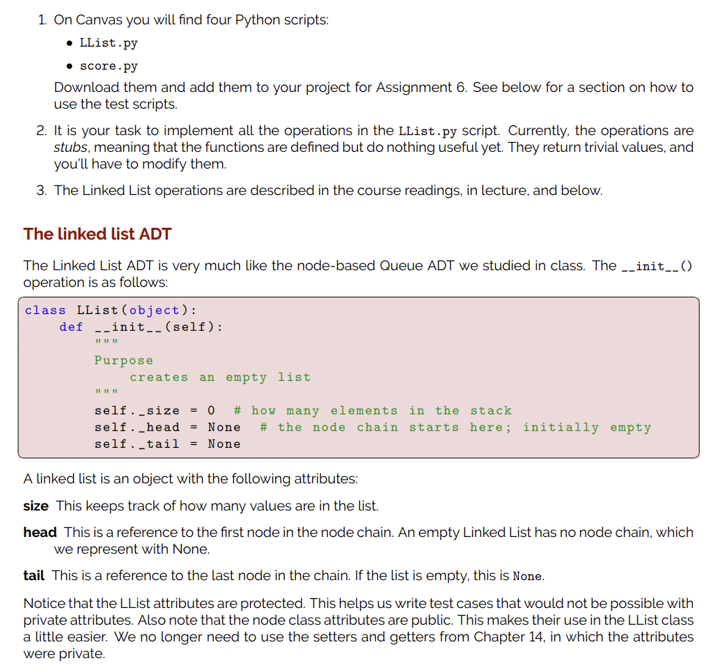 Solved 1. On Canvas you will find four Python scripts: • | Chegg.com