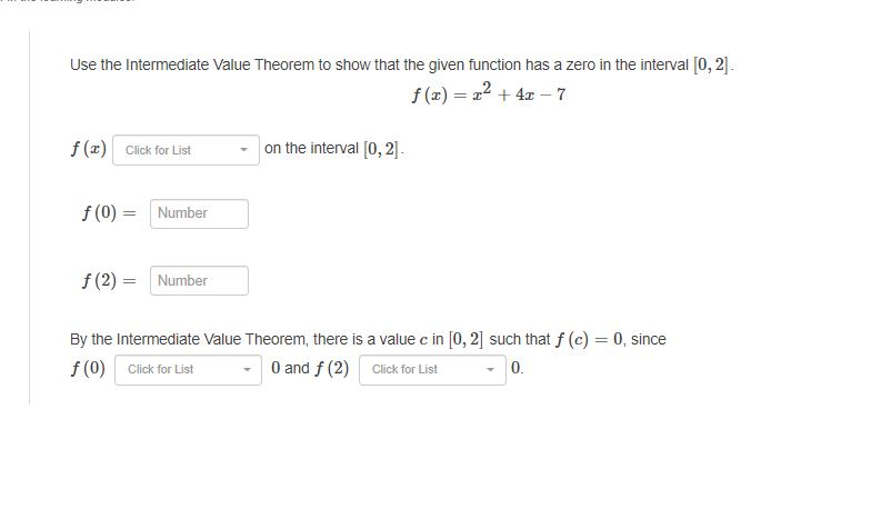 Solved Use the Intermediate Value Theorem to show that the | Chegg.com