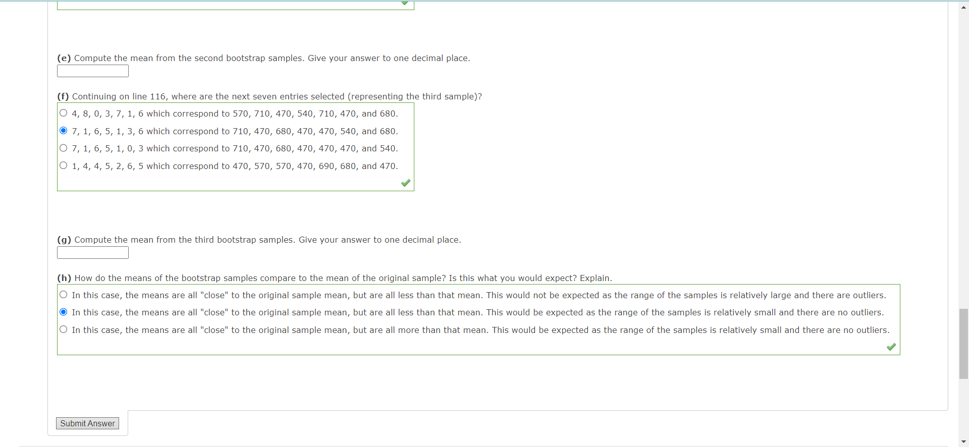 Solved Provided are the SAT mathematics scores of a random | Chegg.com