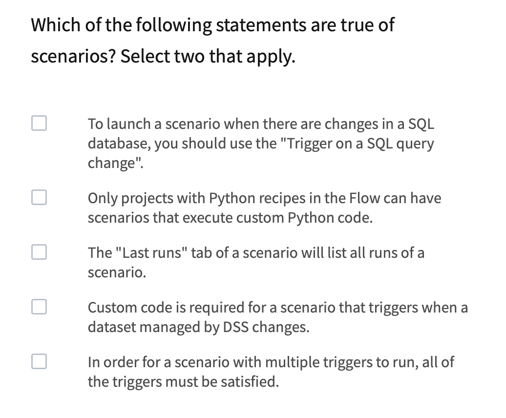 Solved Which of the following statements are true of | Chegg.com