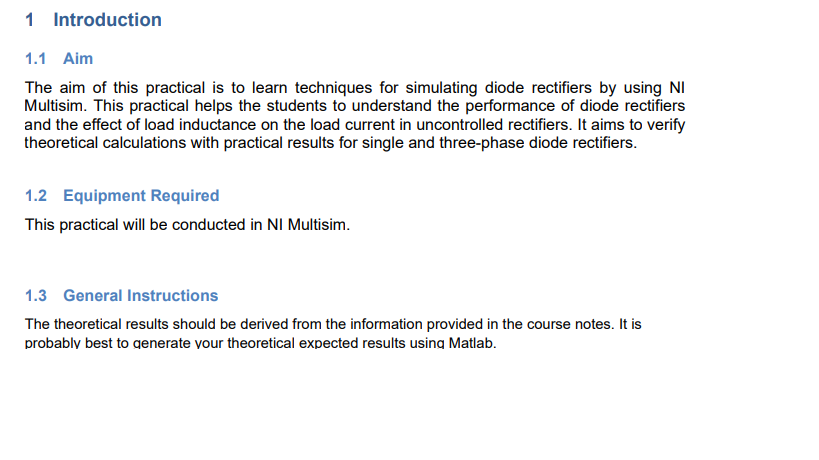 1 Introduction 1.1 Aim The aim of this practical is | Chegg.com