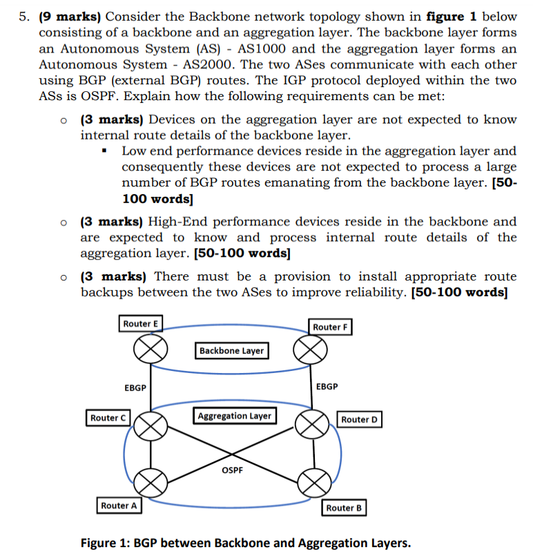 COMP3250 Computer Networks - Explain how the | Chegg.com