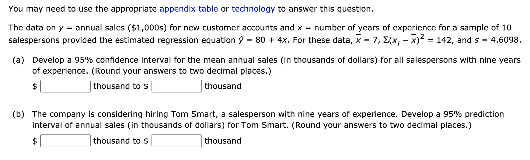 Solved You may need to use the appropriate appendix table or | Chegg.com