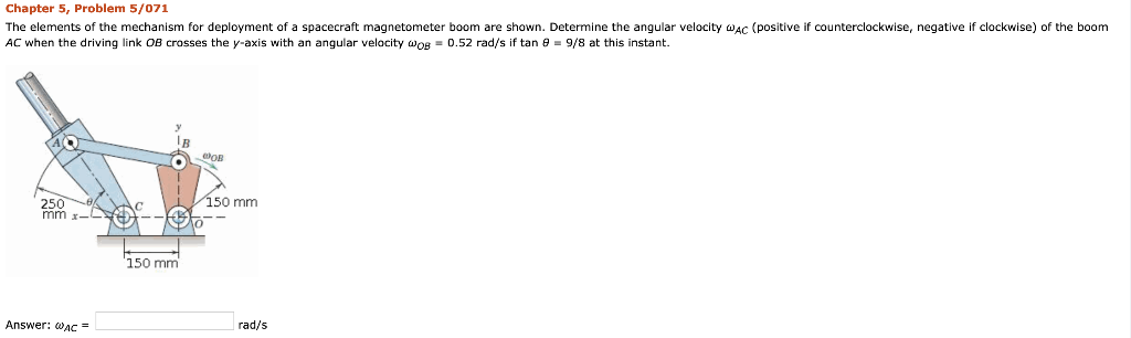 Solved Chapter 5, Problem 5/071 The elements of the | Chegg.com