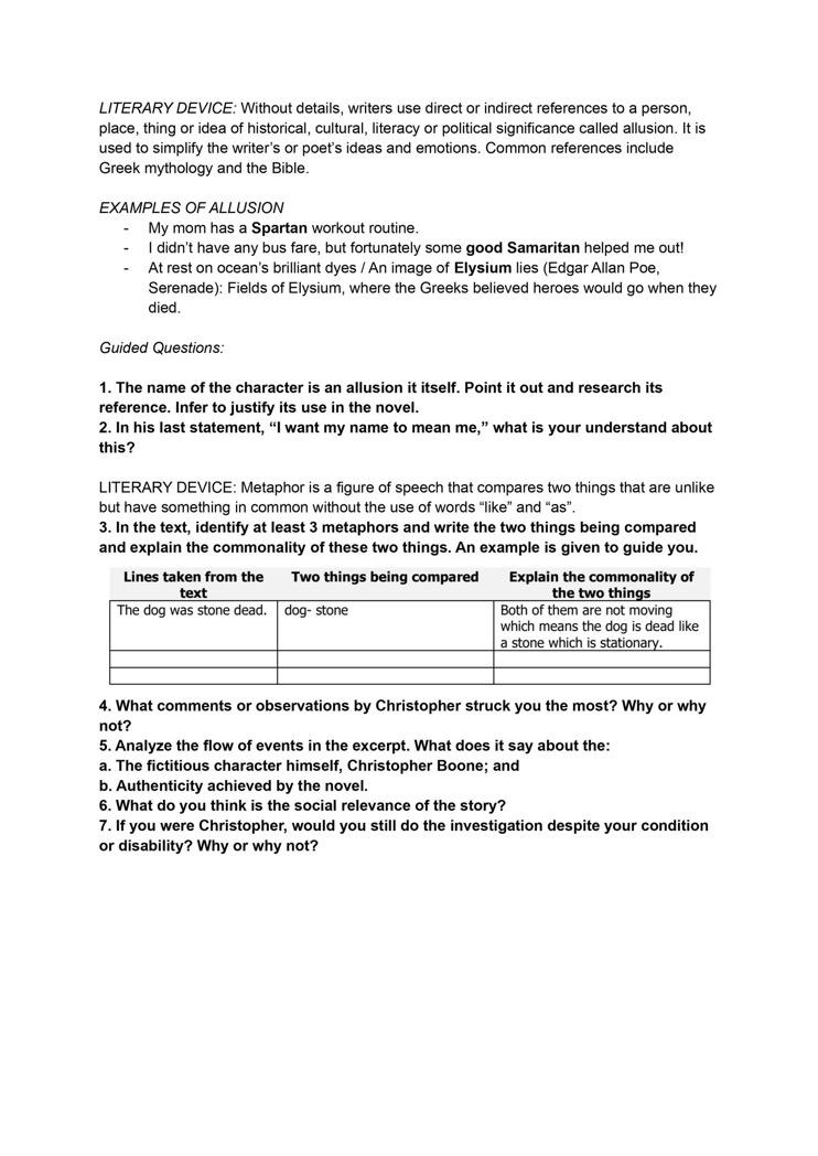 Part 2. DIRECTIONS: Read and answer the ff. | Chegg.com