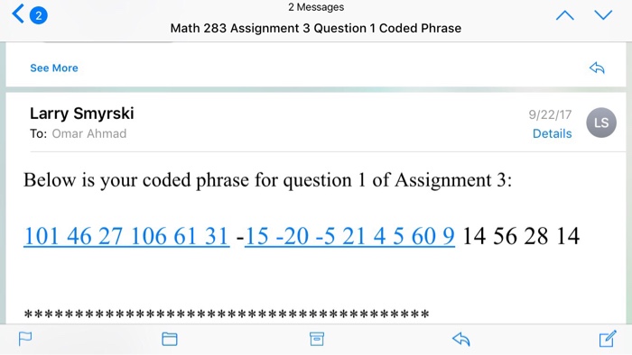 Solved exercise 1. (2) The following matrix A was used to | Chegg.com
