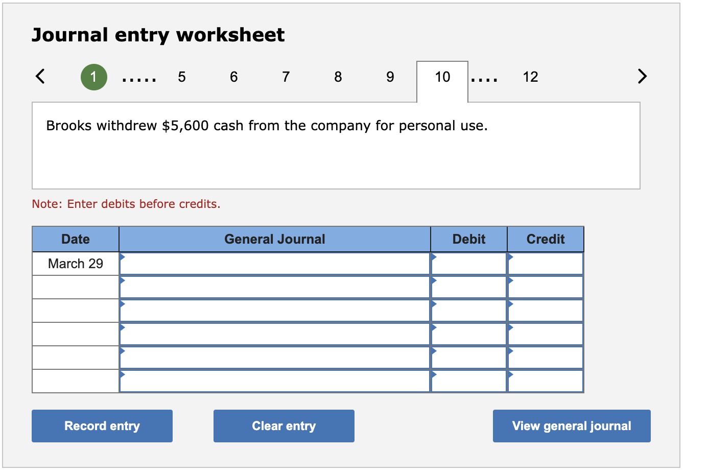 Solved Journal entry worksheet The company paid $400 cash | Chegg.com