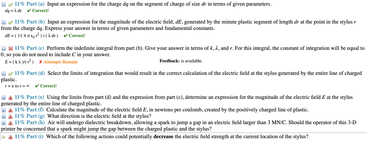 A 3-D printer lays down a very long straight line of | Chegg.com