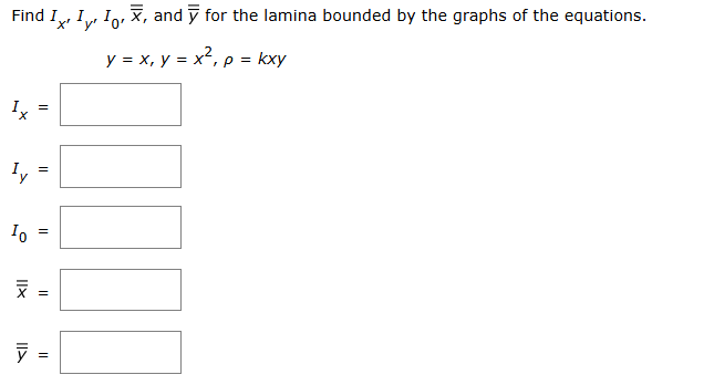 Solved Find Ix'Iy'I0',bar (x‾), ﻿and ?bar (?bar (y)) ﻿for | Chegg.com