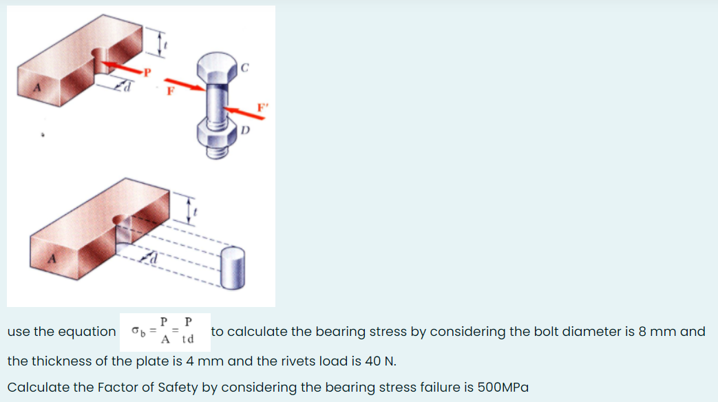 Solved use the equation Р P Ob = = A td to calculate the | Chegg.com