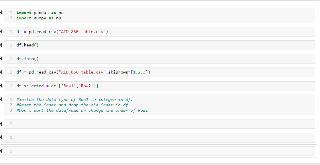 Solved Complete the following code in the same platform that | Chegg.com